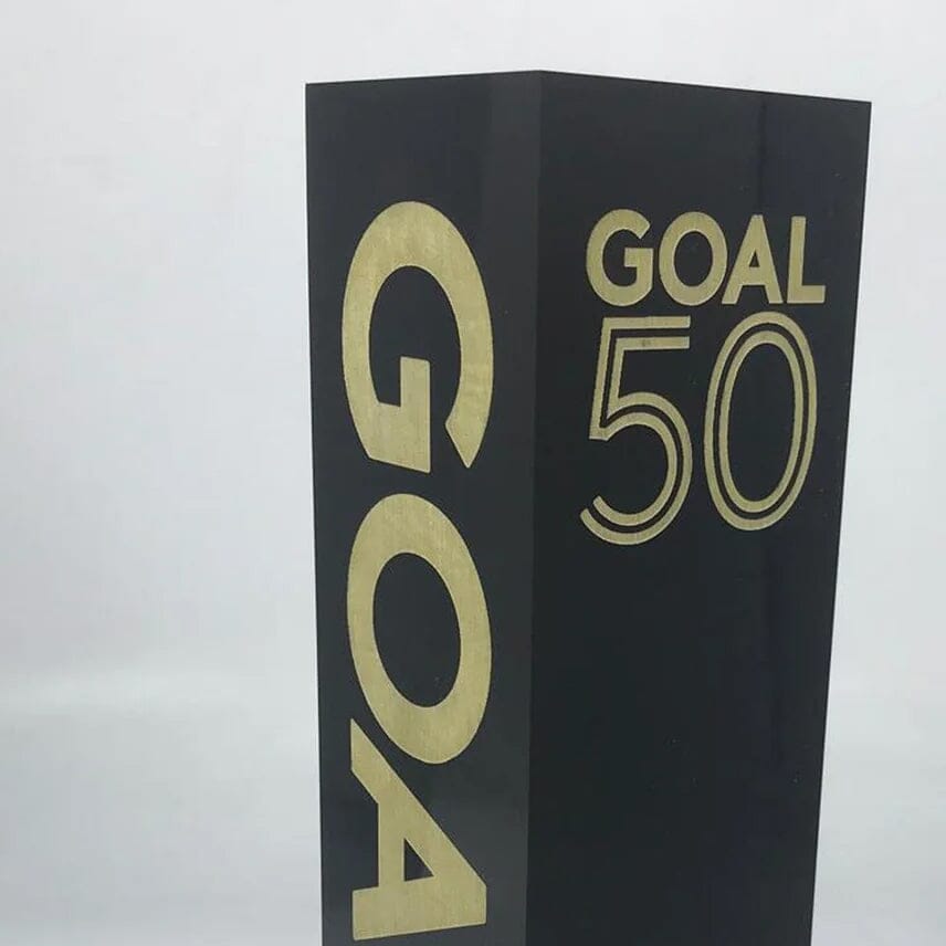 Black Acrylic Tower Award | Creative Awards London Limited